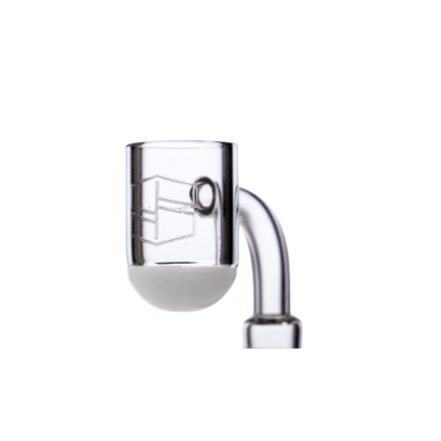 Stache White Round Bottom Banger – SnowTree