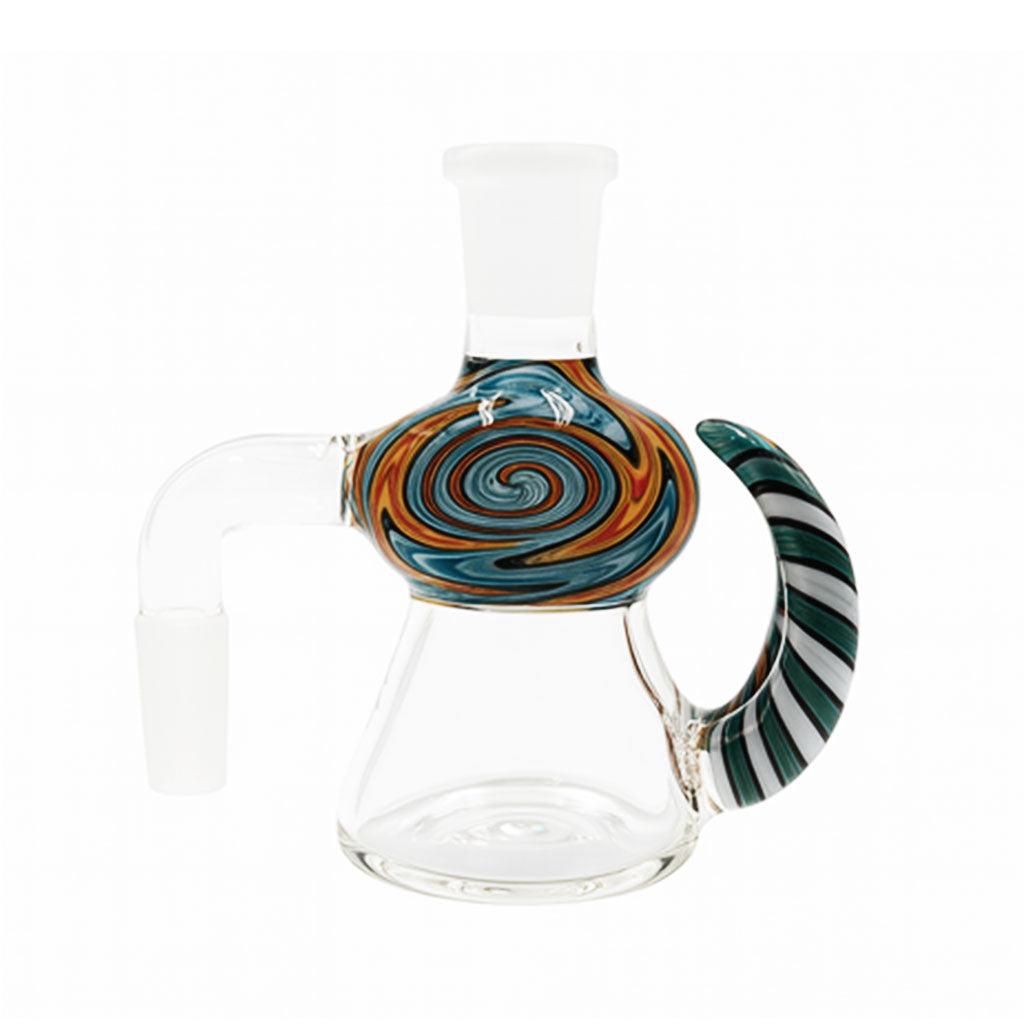 Colorful Swirl Horn Beaker Ash Catcher – SnowTree