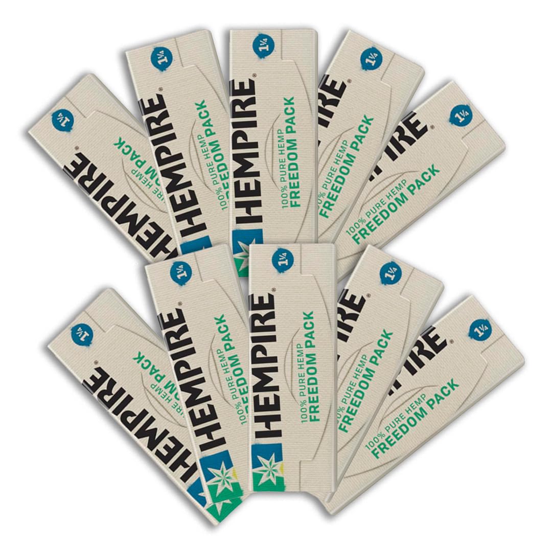 Hempire Freedom Pack 1 1/4" Rolling Papers (10-Pack) – SnowTree
