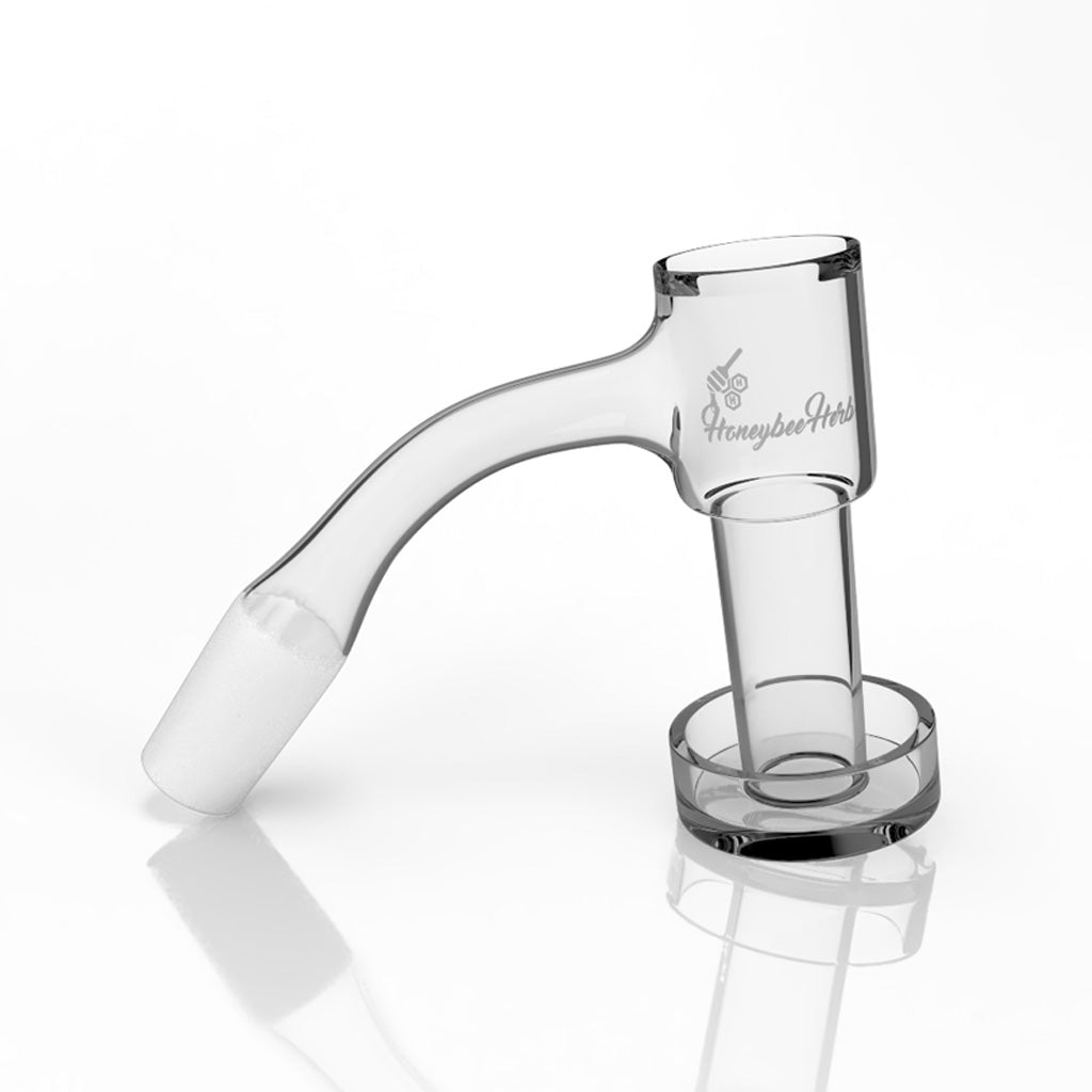 HONEYSUCKLE BEVEL QUARTZ BANGER - 45° DEGREE | BL – SnowTree