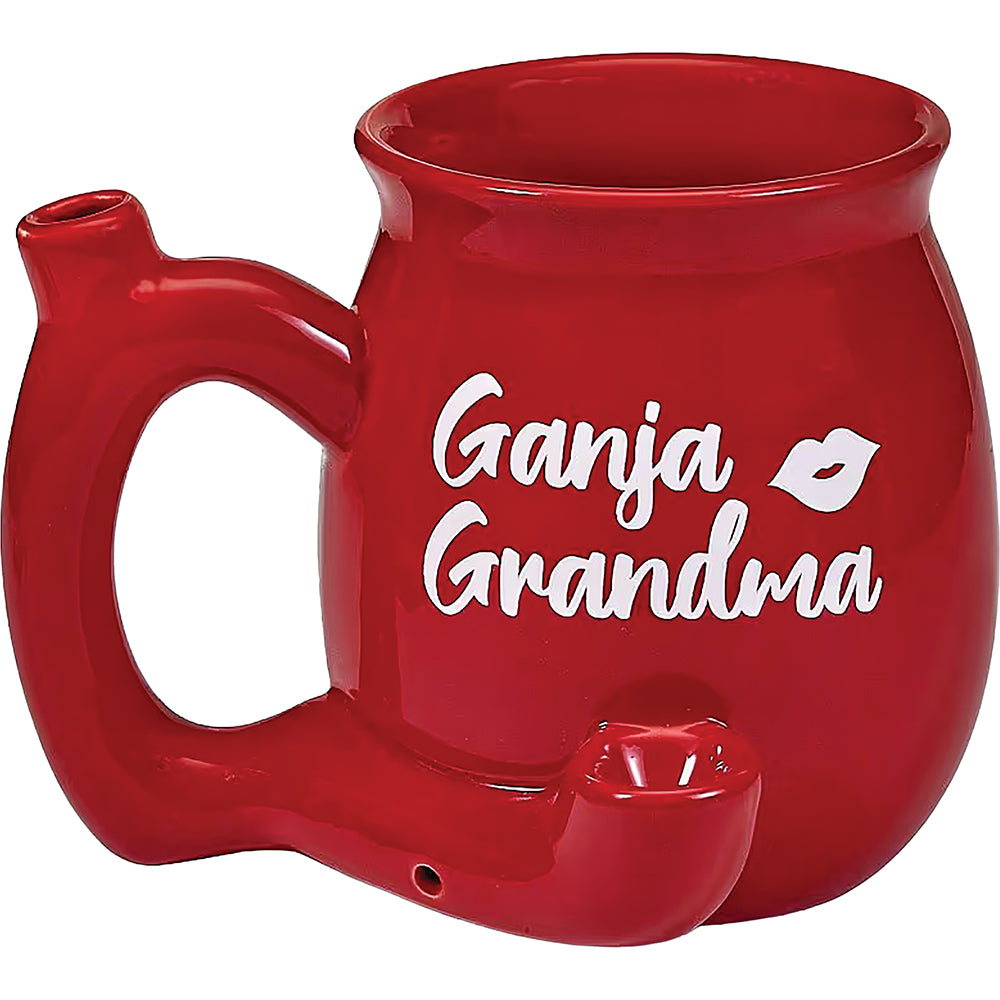 'Ganja Grandma' Pipe Mug – SnowTree