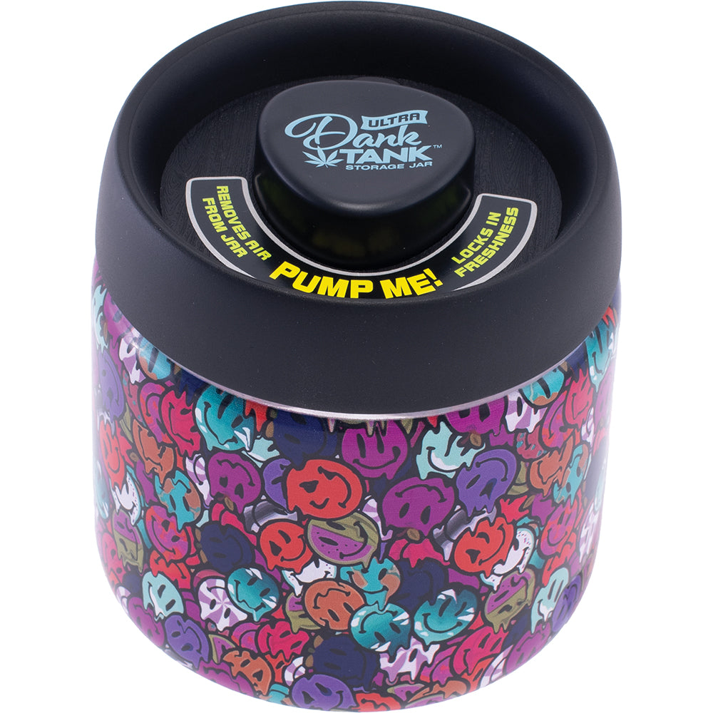 Melty Smiley Ultra Dank Tank Vacuum Jar – SnowTree