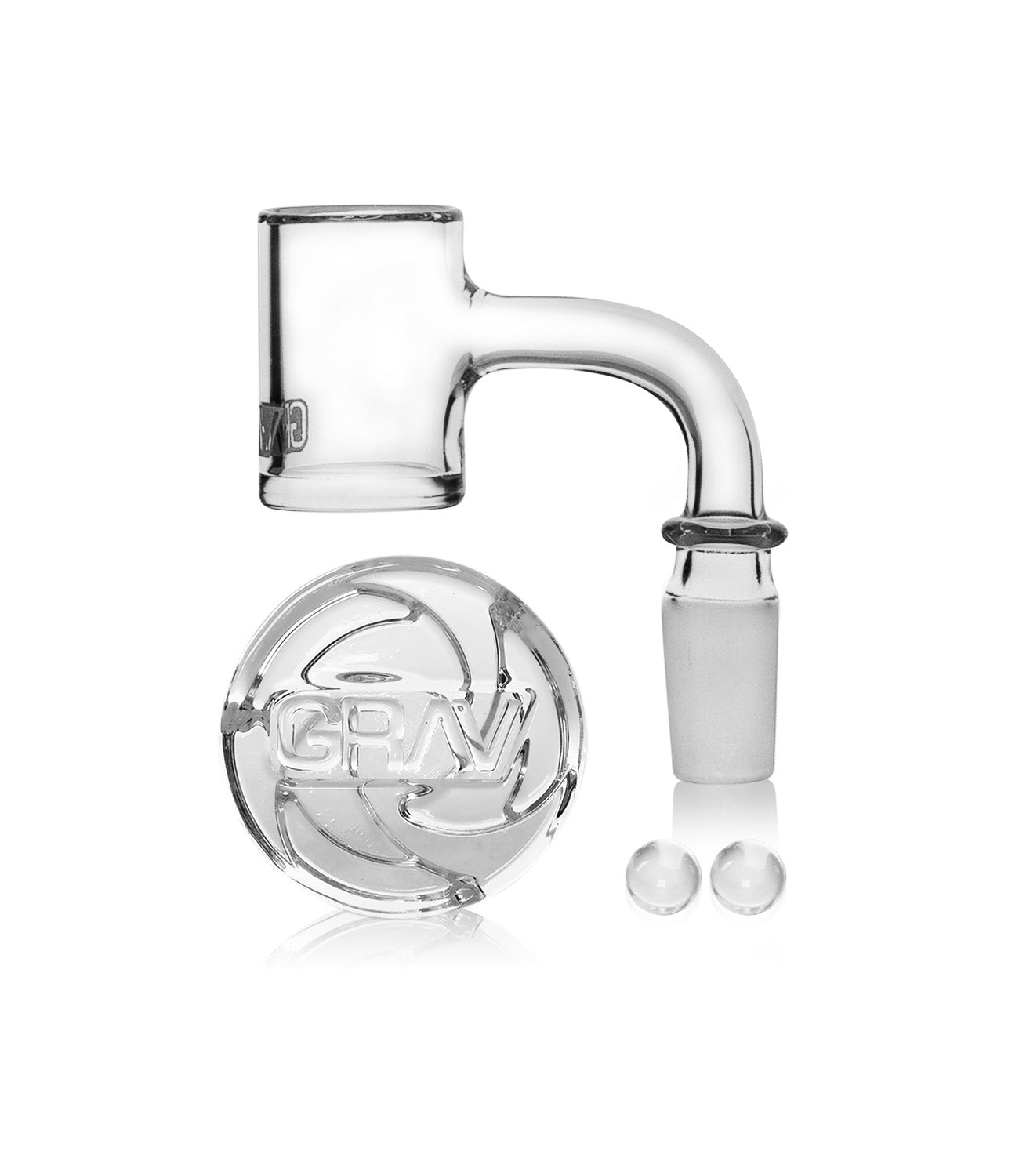 GRAV® 14mm 90° Seamless Quartz Banger Set – SnowTree