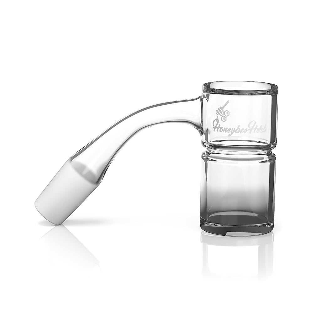 HONEY BEVEL SPLASH BUCKET QUARTZ BANGER - 45° DEGREE | BL – SnowTree