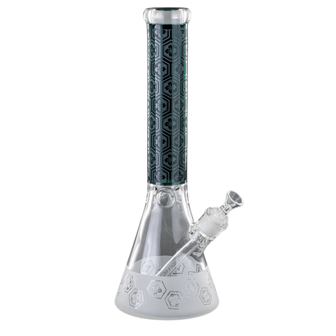 Clover Water Pipe (15" Beaker) – SnowTree