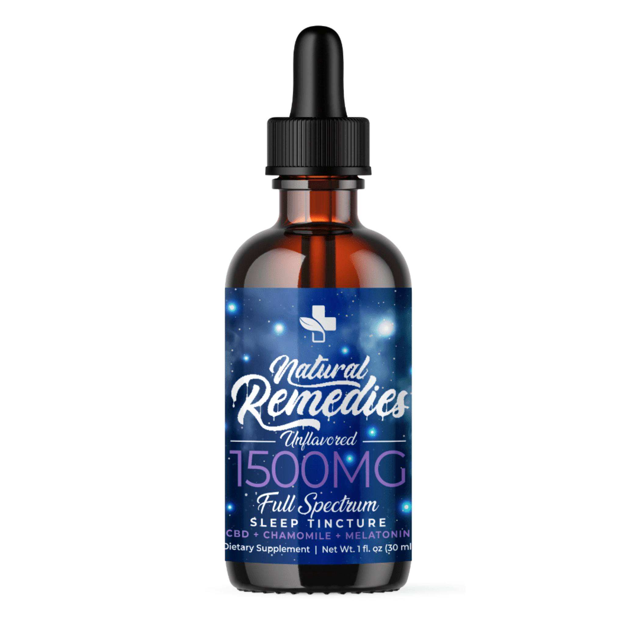 1500mg "Sleep" Melatonin Chamomile Organic Full Spectrum CBD Tincture ...